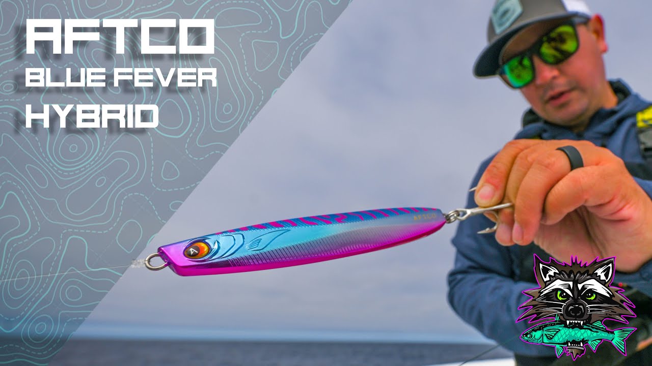 AFTCO LURE BLUE FEVER HYBRID - YouTube