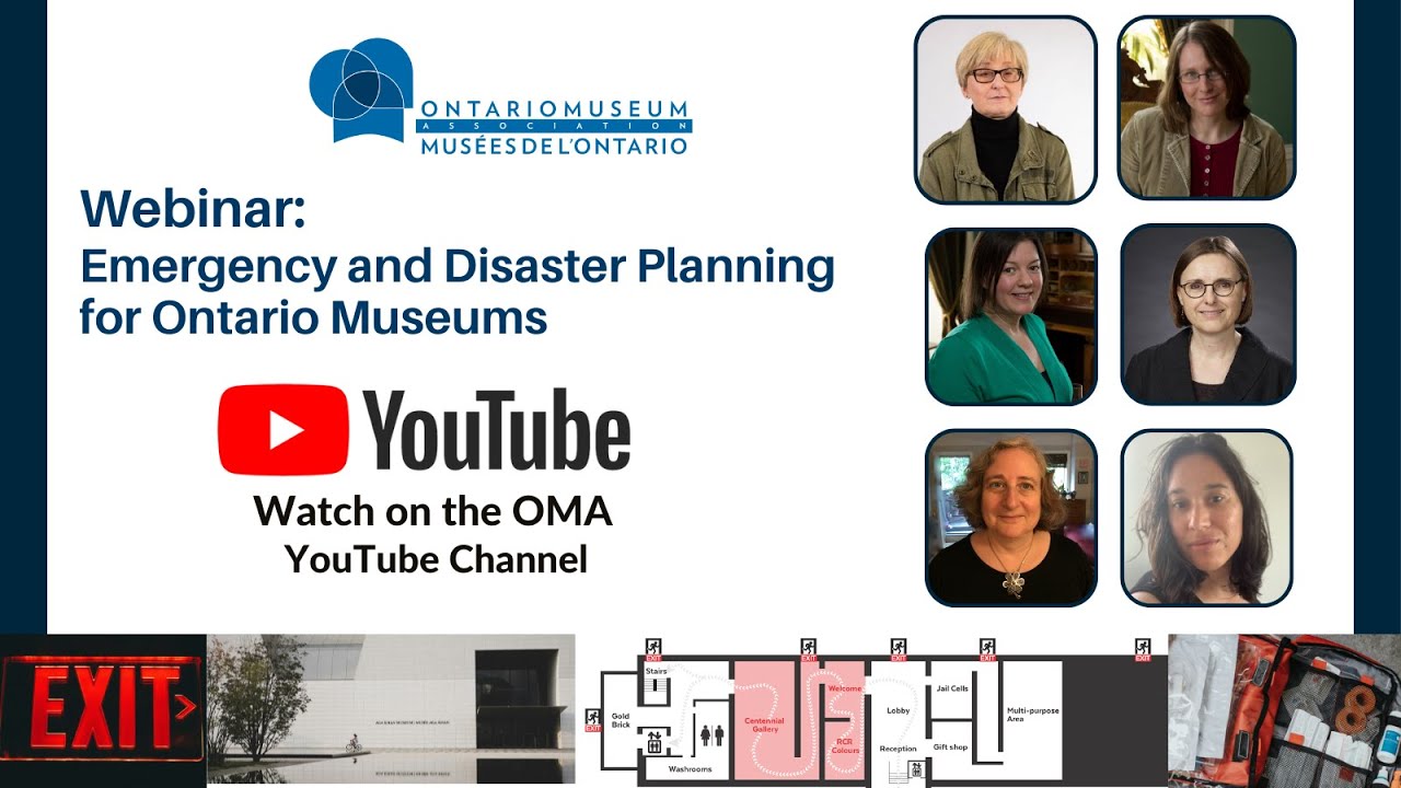 Emergency and Disaster Planning for Ontario Museums Webinar - YouTube
