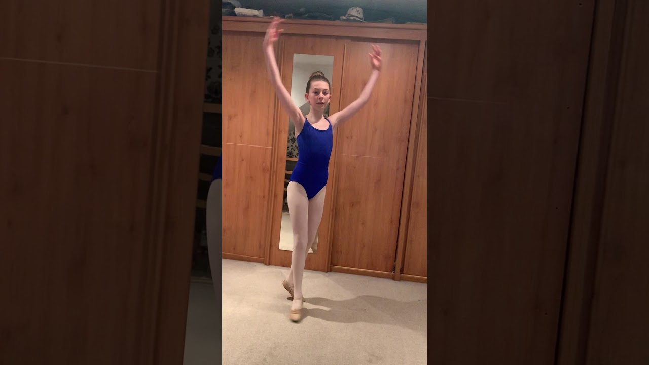 Catrin Ellis English Youth Ballet audition - YouTube