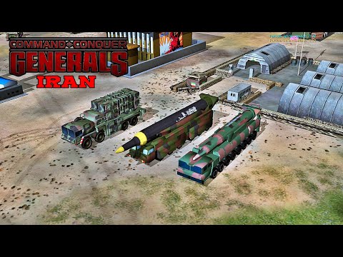 C&C: Generals Zero Hour | Iran War Mod – Missile Arsenal Awakens!
