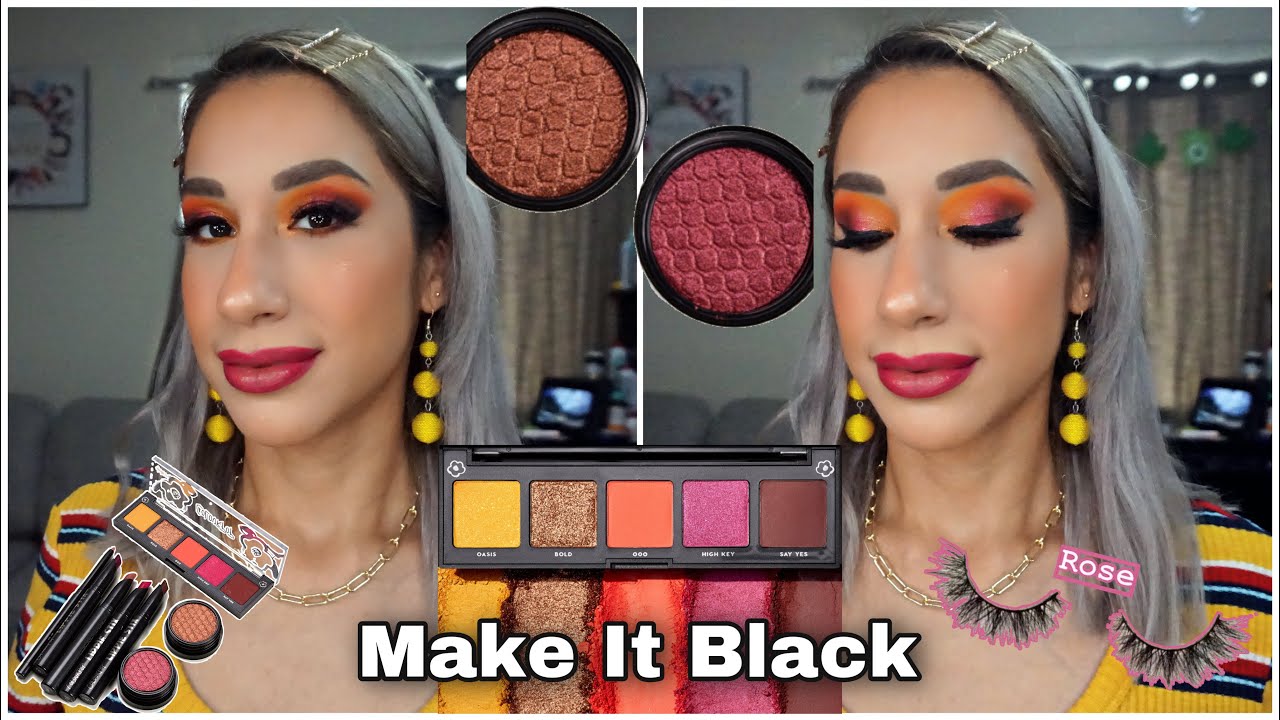 Spring Look | Colourpop Make It Black Collection | 2021 - YouTube
