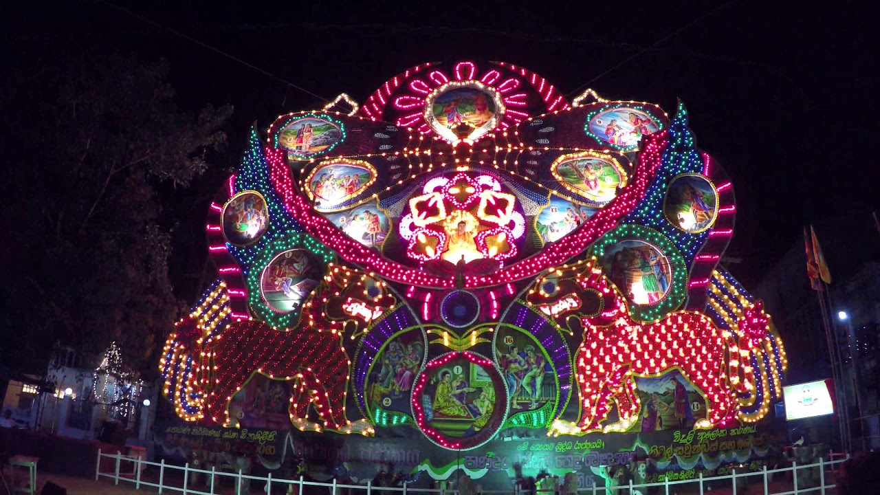 Best Vesak Thorana 2018 (Panadura) | 4K Video - YouTube