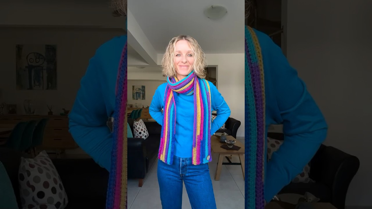 Mon Scarf - free pattern on Ravelry & Lovecrafts #crochet #freepattern ...