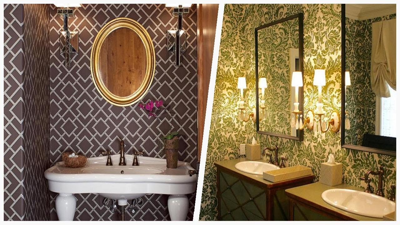 75 Premium Eclectic Powder Room Design Ideas You'll Love - YouTube