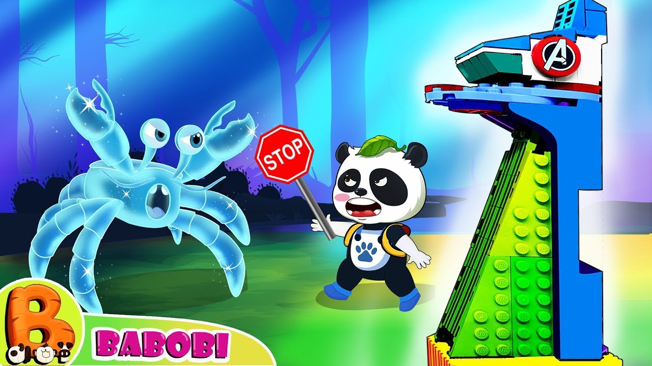 BaBoBi Rescue Team 🐼 Episode: Avenger House Of Snail 🐒 Video For Kids 🐷 ...