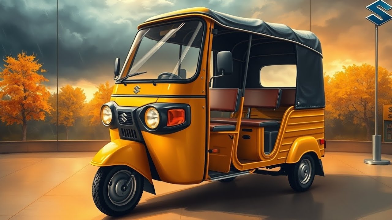 "2025 Suzuki Auto Rickshaw: The Future of Compact Mobility!" - YouTube