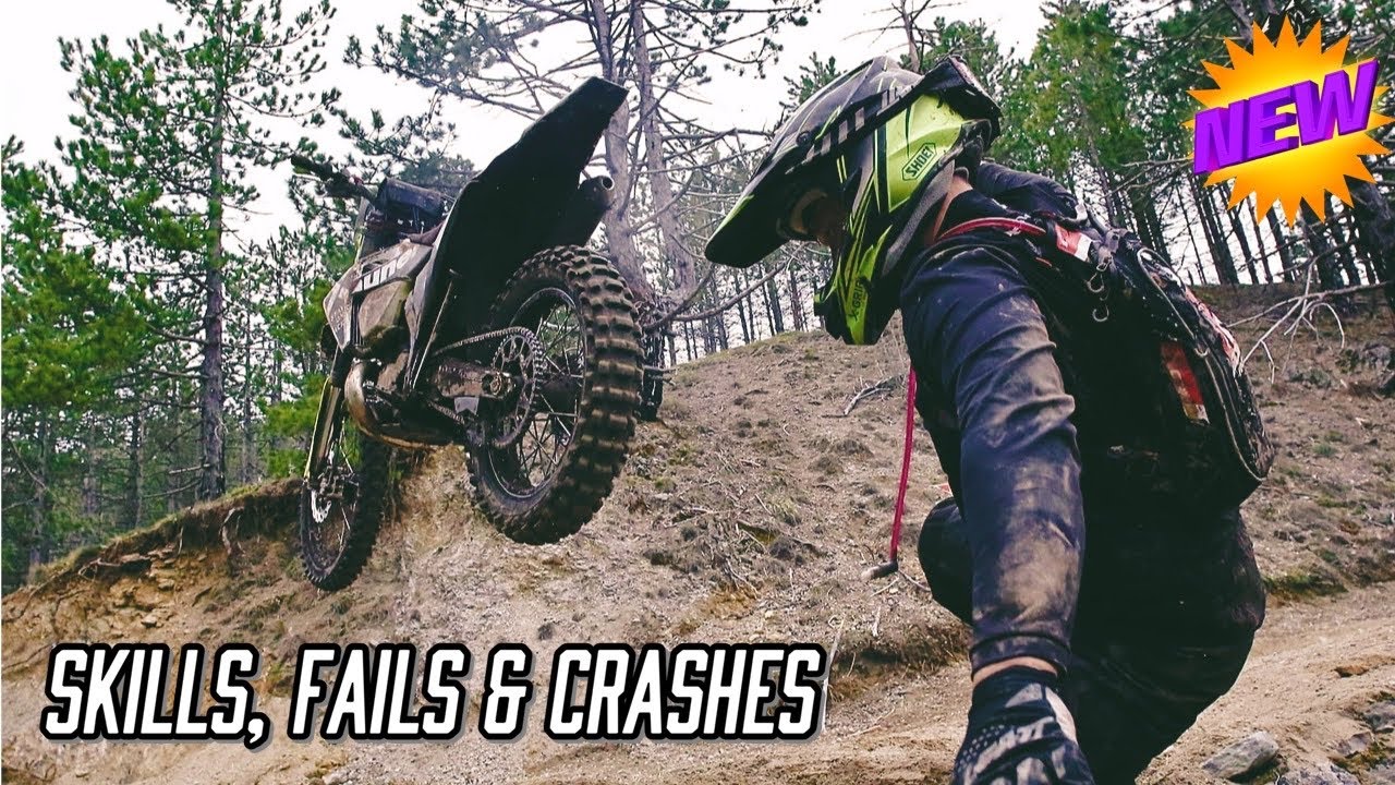 Extreme Enduro Compilation - Skills - Fails & Crashes - YouTube
