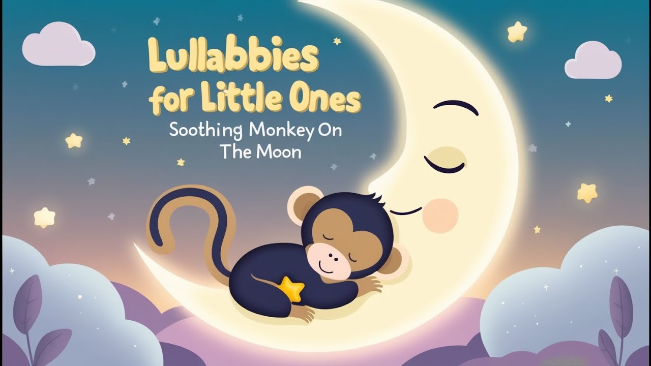 Calm and Cozy: Monkey on the Moon Bedtime Melodies - YouTube