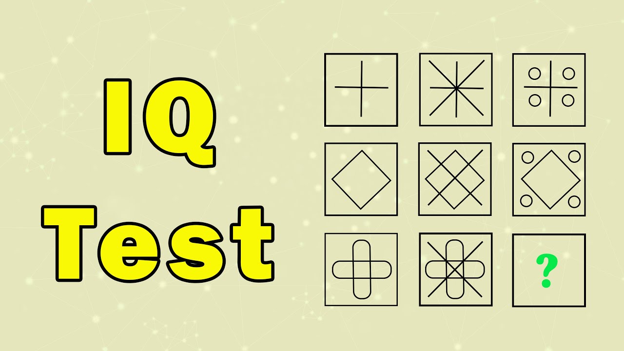 IQ test | What is your IQ? Test your TRUE intelligence - YouTube