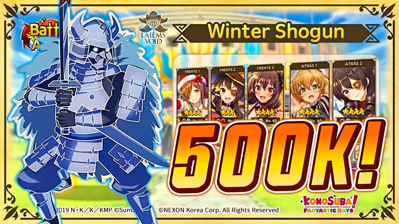 Esto se Pone Intenso... [Arena: General de Invierno] KonoSuba ...