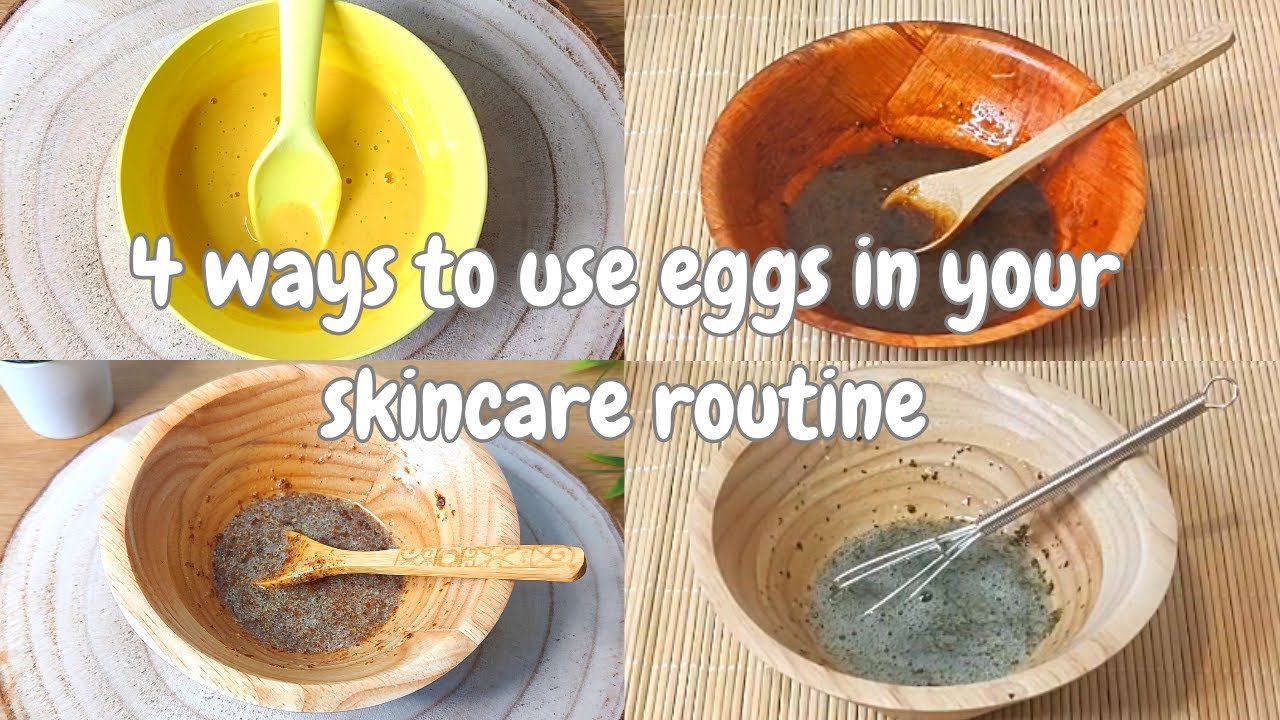 Transform Your Skin with These 4 EGG-based FACE MASKS - YouTube
