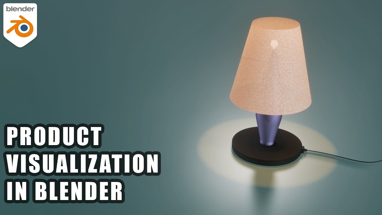 PRODUCT VISUALIZATION IN BLENDER 4.0 | Lamp Beginner Modeling #blender ...