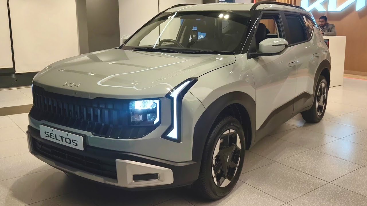 2026 Kia Seltos Morning Haze Color Walkaround 4K | New Color, Bigger ...