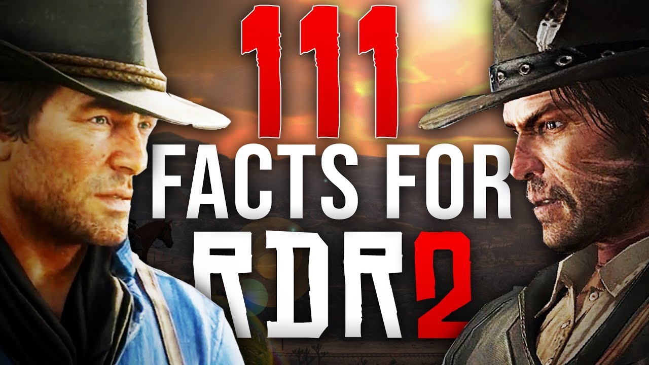 111 Facts For Red Dead Redemption 2! - YouTube