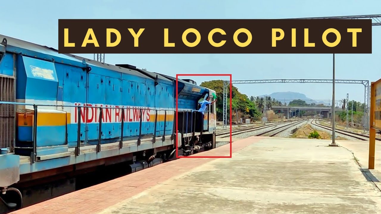 WOMAN LOCO PILOT | Women empowerment | WDP-4D departure | Boeing sounds ...