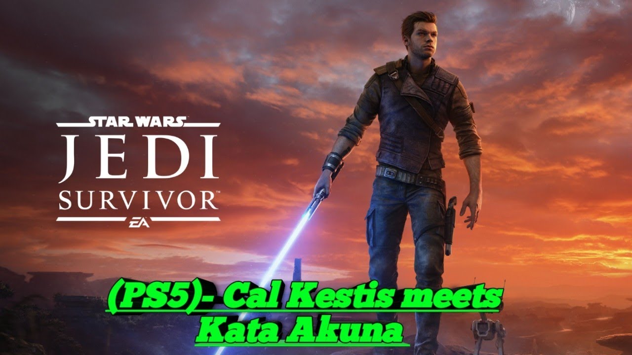 Star Wars- Jedi Survivor (PS5)- Cal Kestis meets Kata Akuna - YouTube