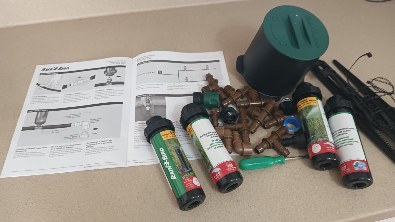 Super easy sprinkler kits - YouTube