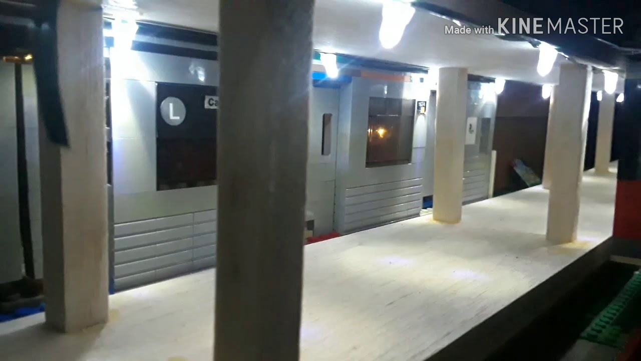 MTA Custom Bombardier Lego R142 (2) Train + Custom Lego R42 (L) Train ...