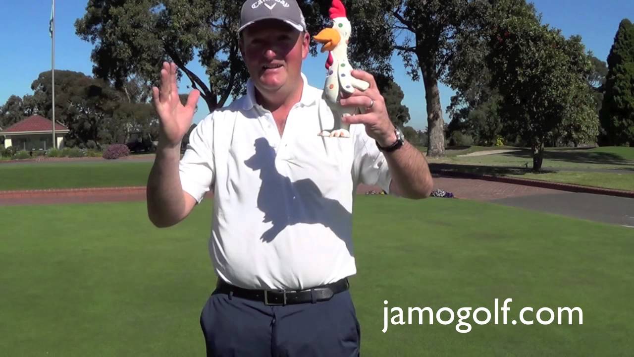 (golf lesson) Can a rubber chicken help you putt? - YouTube