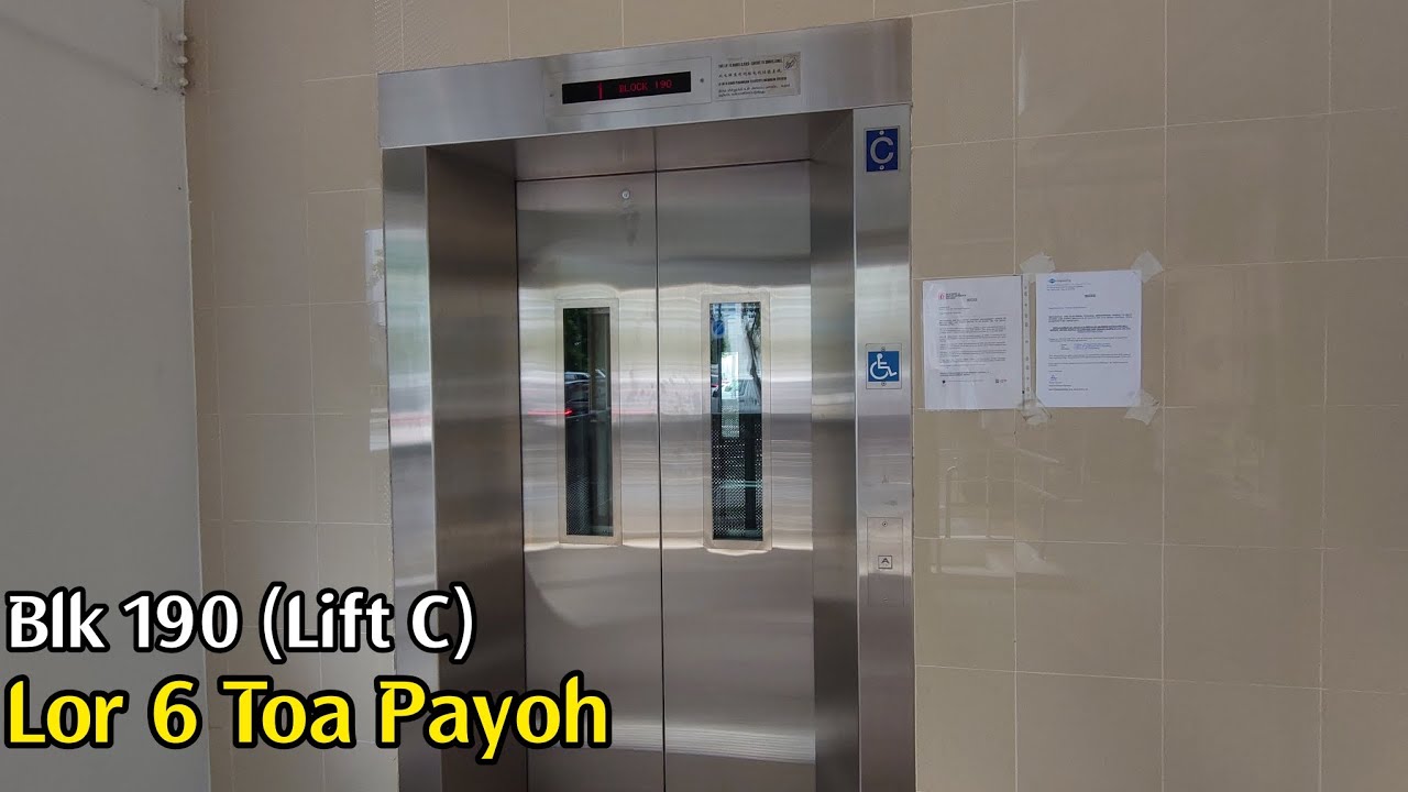 Blk 190 Toa Payoh - 2022 Fujitec Elevator [Lift C] - YouTube