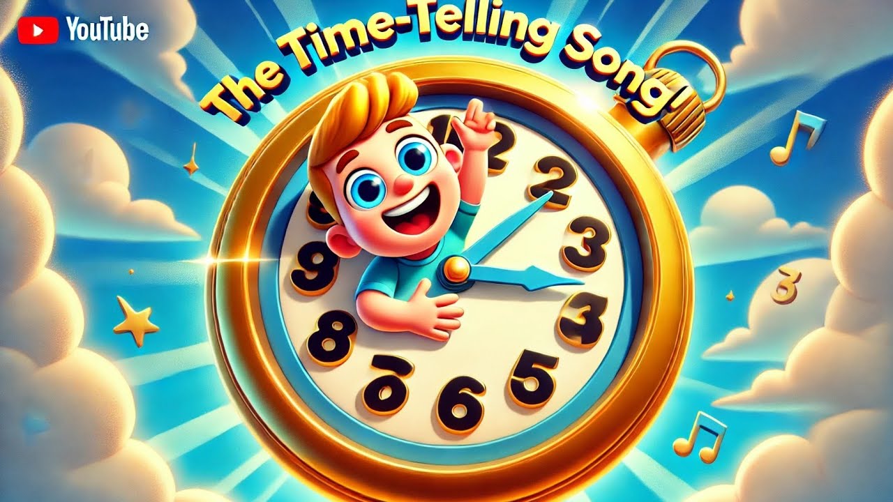 The Time-Telling Song|Learn to Read the Clock with Music - YouTube