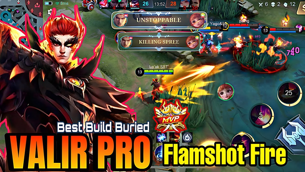 Valir Build 2024 Flamshot Damage Combo!! - Best Build Buried S31 ...
