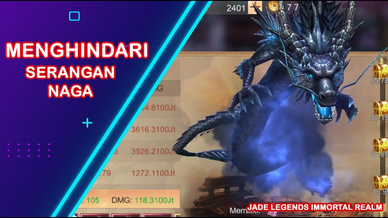 Game Android Terbaik 2024 - Cara Menghindari Serangan Naga Jade Legends Immorta Realm - YouTube