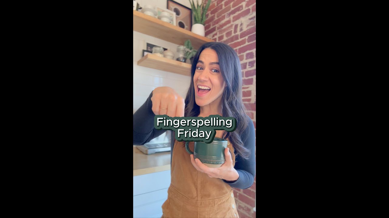 Challenge #14 | Fingerspelling Receptive Practice | The ASL Shop - YouTube