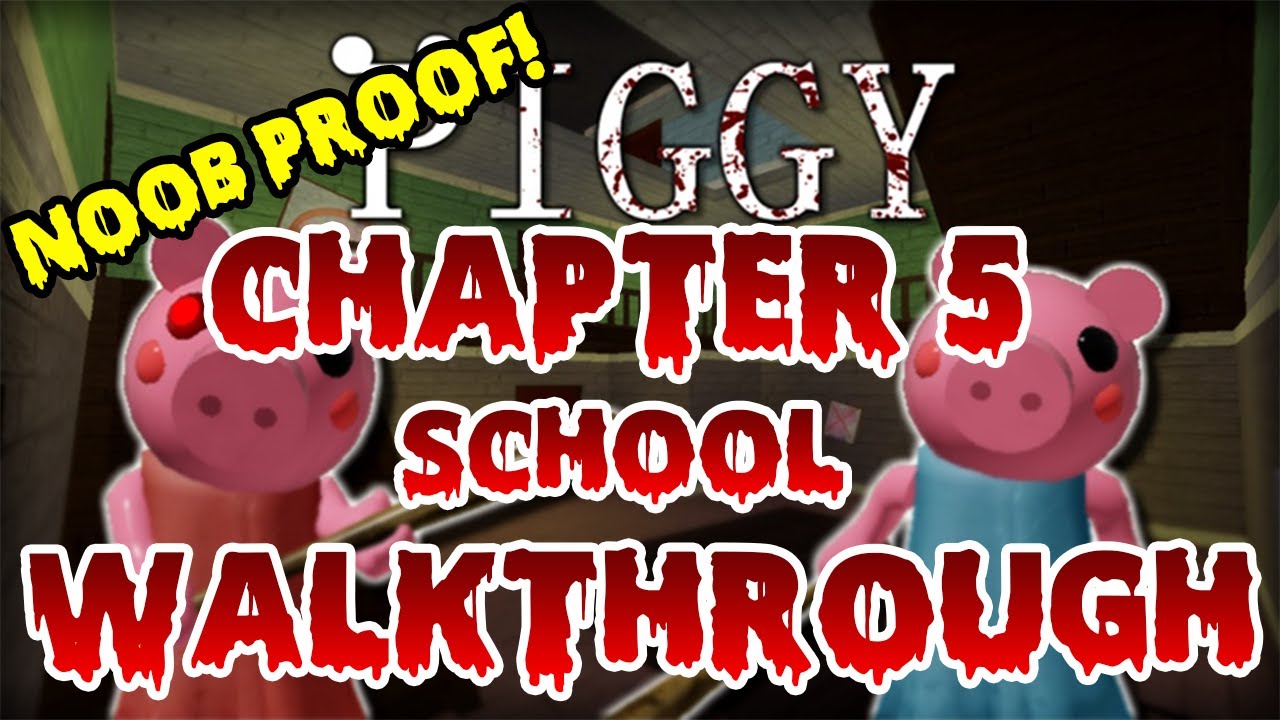 How to Escape Piggy Chapter 5: School | Piggy Roblox - YouTube
