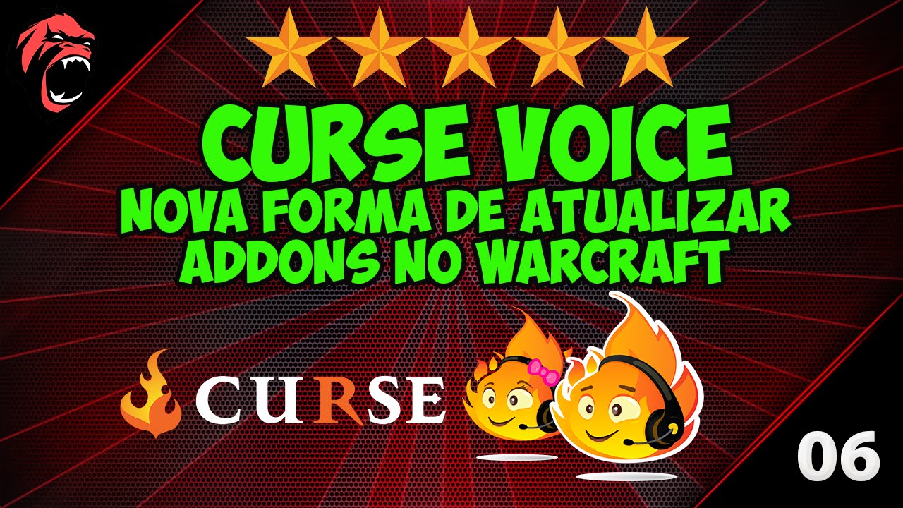 Curse Voice | Nova forma de Atualizar os Addons WoW | Convite para ...