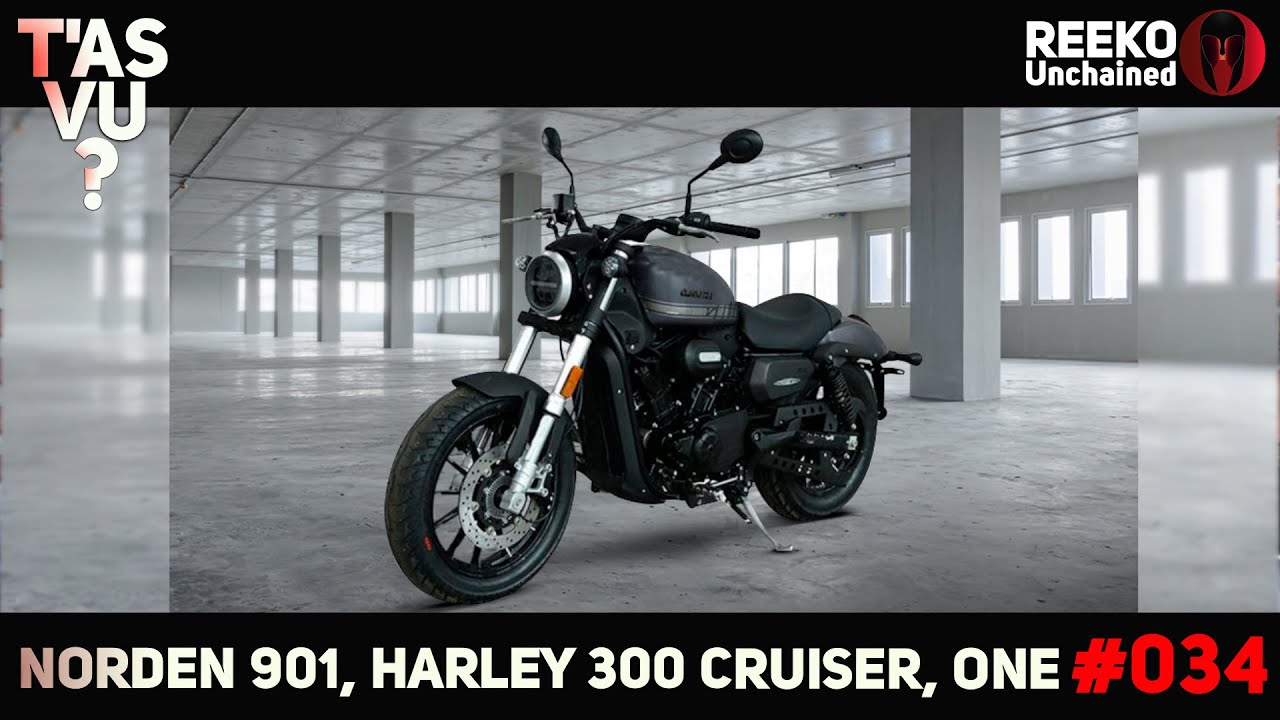 HARLEY 300 CRUISER, NORDEN 901, PIAGGIO ONE, SRV 300... ⚠️T'AS VU ? 🔴 ...