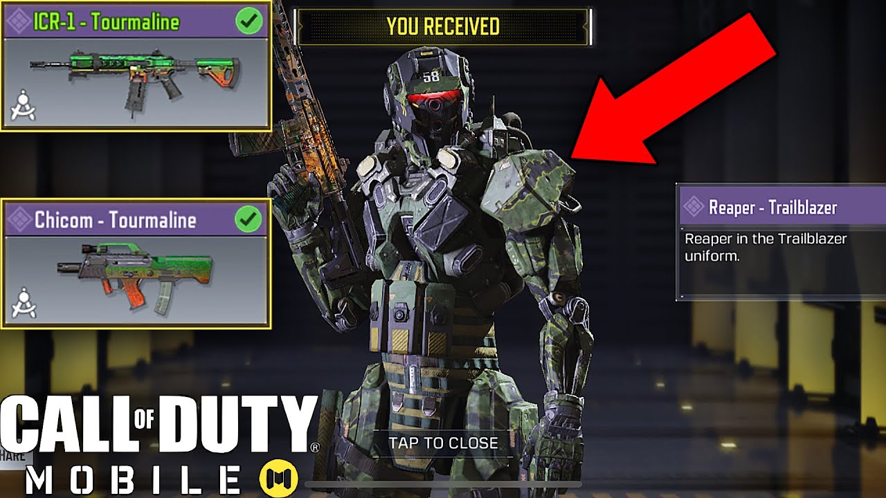 Call of Duty Mobile - UNLOCKING EPIC REAPER TRAILBLAZER CHARACTER + ICR ...