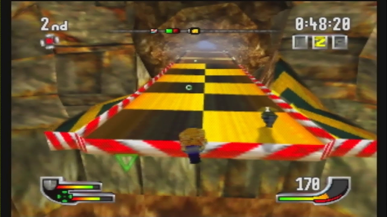 Extreme G N64 Nintendo 64 short gameplay xrgb-mini framemeister - YouTube