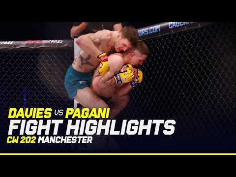 LIGHTWEIGHT BANGER 👊 | Ieuan Davies vs. Michael Pagani | CW 202 Manchester Fight Highlights