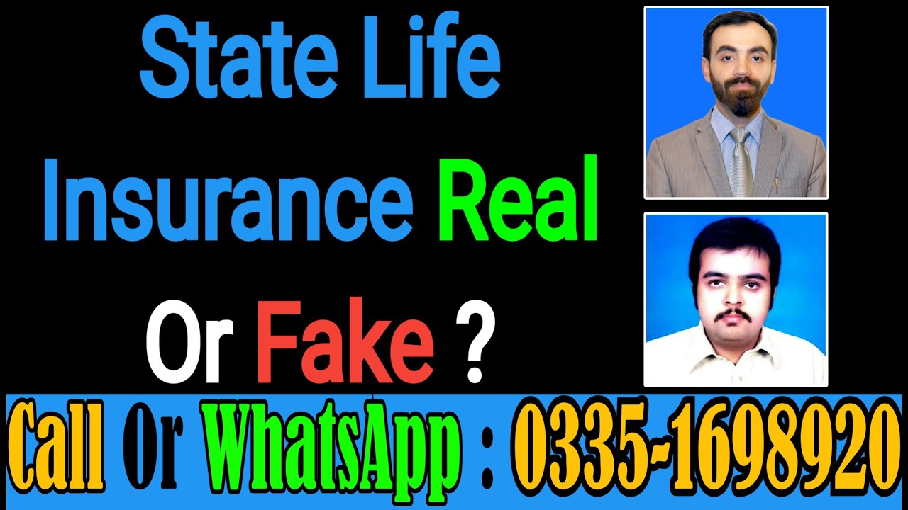 State Life Insurance Real Or Fake | State Life Insurance Policy Fake Or ...