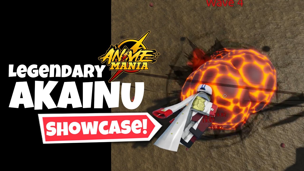 LEGENDARY Akainu / Zakainu Showcase In Anime Mania! Crazy Damage ...