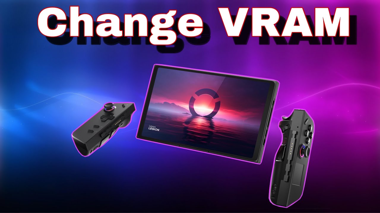 Change VRAM Now Lenovo Legion Go Before Start Playing Games! - YouTube