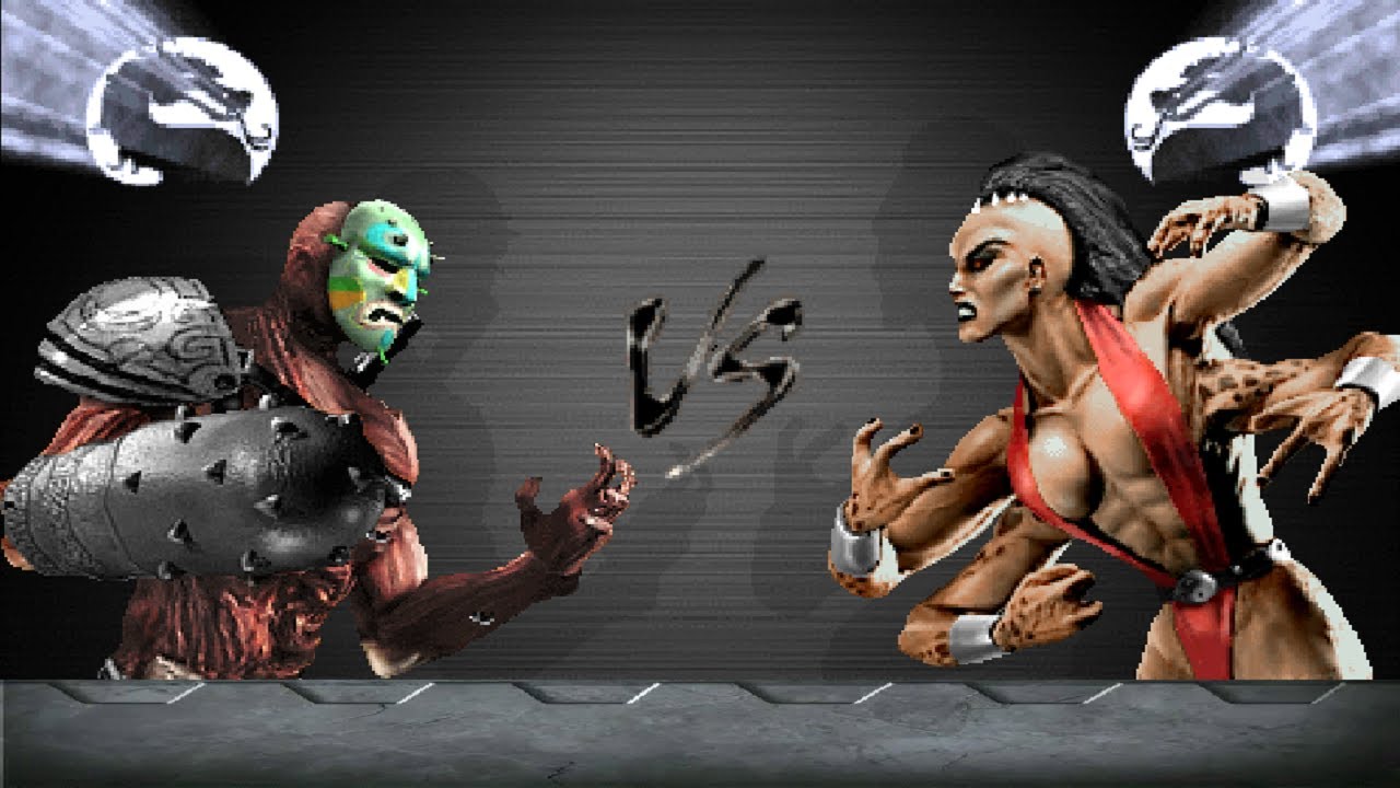 Drahmin vs Sheeva Fight | 🔥 Mortal Kombat 💥 #mortalkombat - YouTube