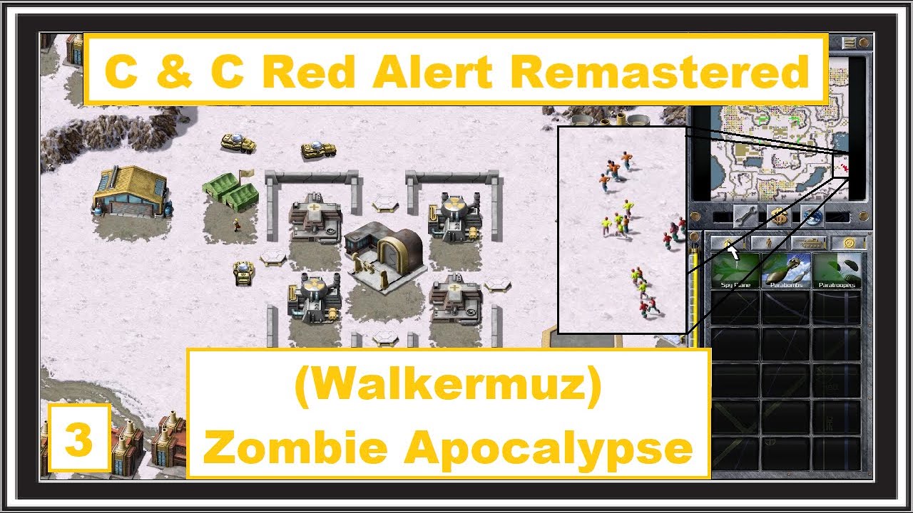 C&C Red Alert 1 Remastered | Zombie Apocalypse 03 | Ultimatum | - YouTube