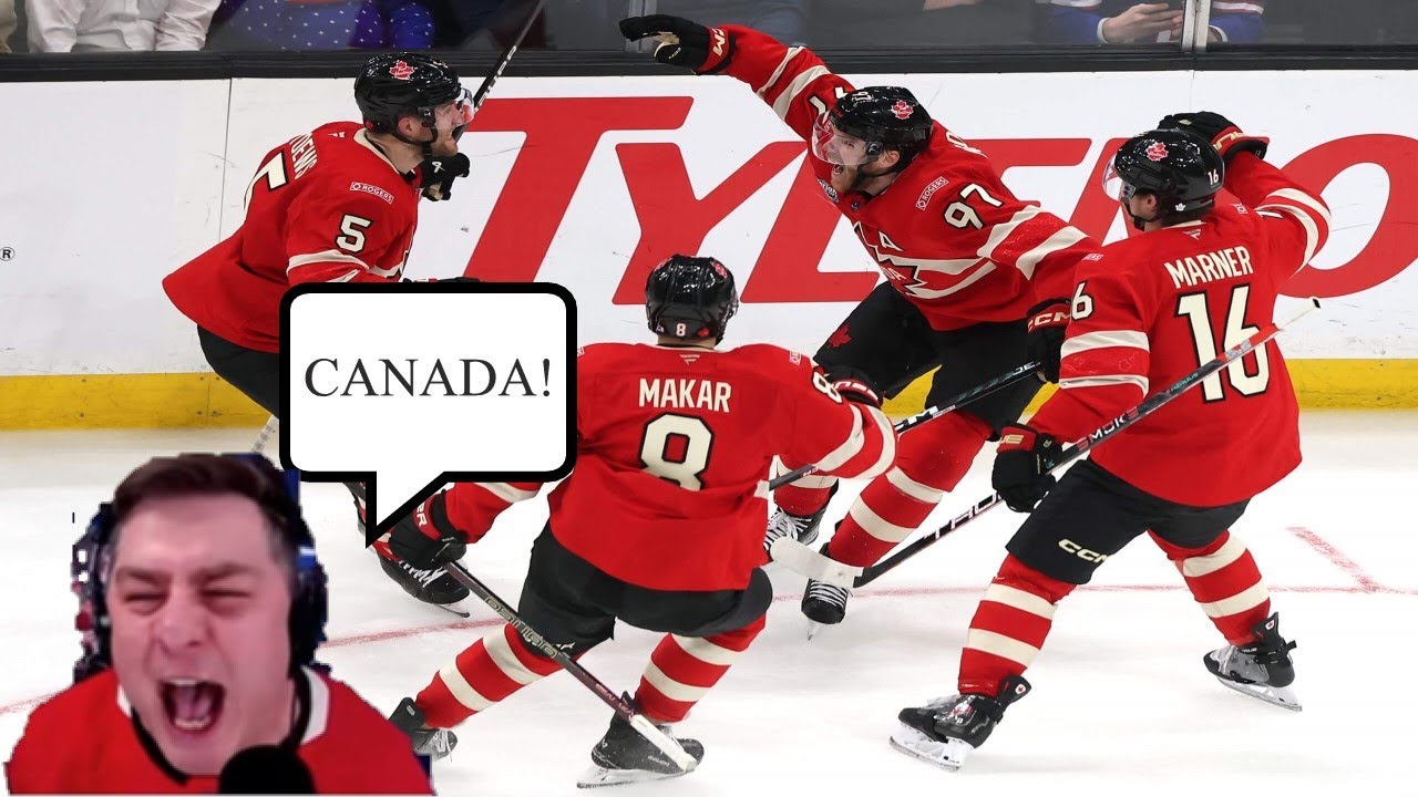 Connor McDavid's 4 Nations Golden Goal called by Steve Dangle - YouTube