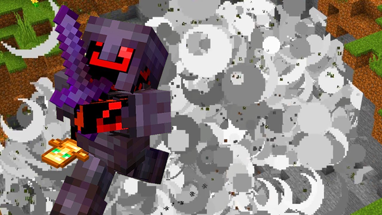 blowing minecraft power player - YouTube