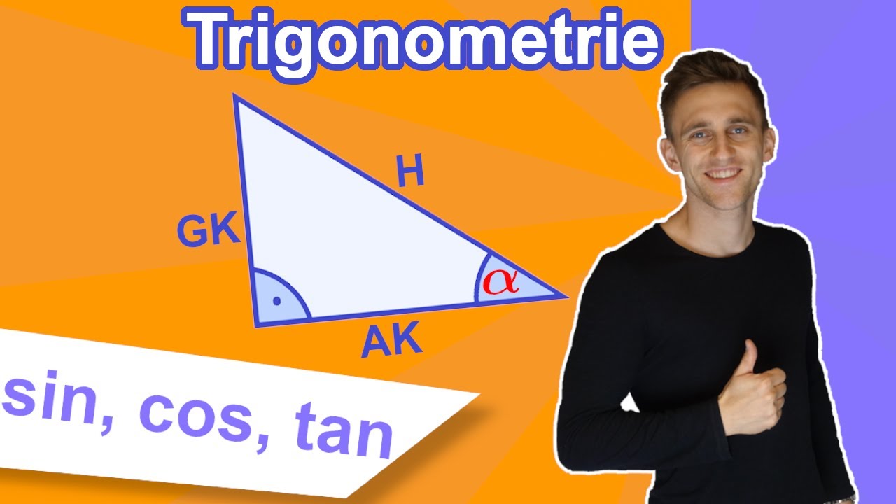 Trigonometrie - Leichte Erklärung - Übersicht und super Eselsbrücke für ...