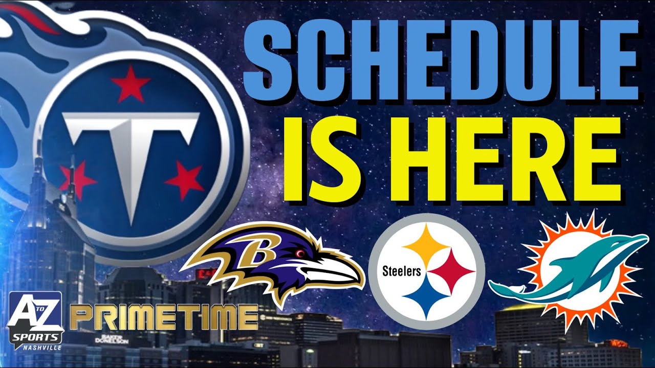 Tennessee Titans 2023 Schedule: Everything you need to know - YouTube