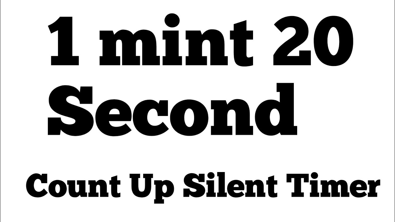 Count 1 mint 20 Second - YouTube