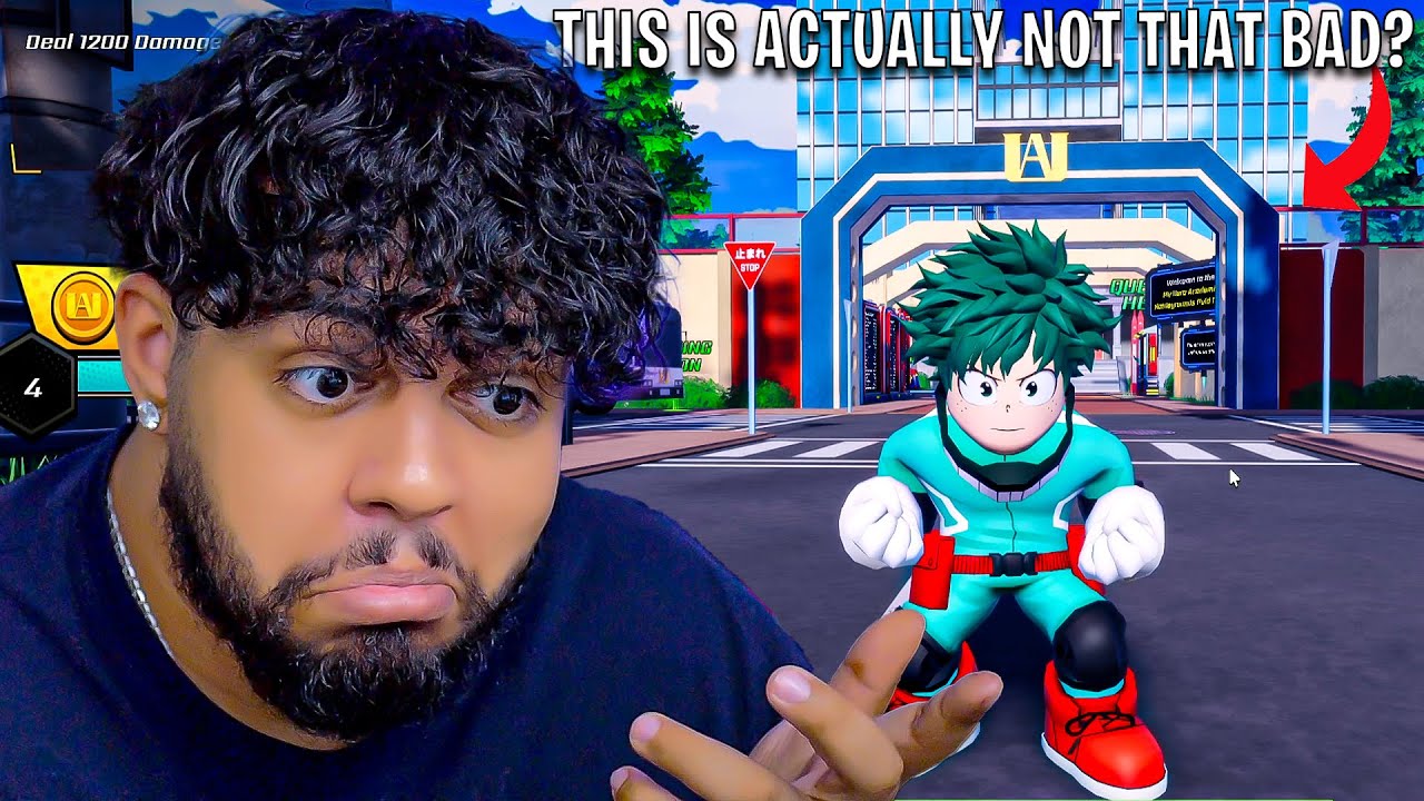 So... I Played My Hero Academia Battlegrounds - YouTube