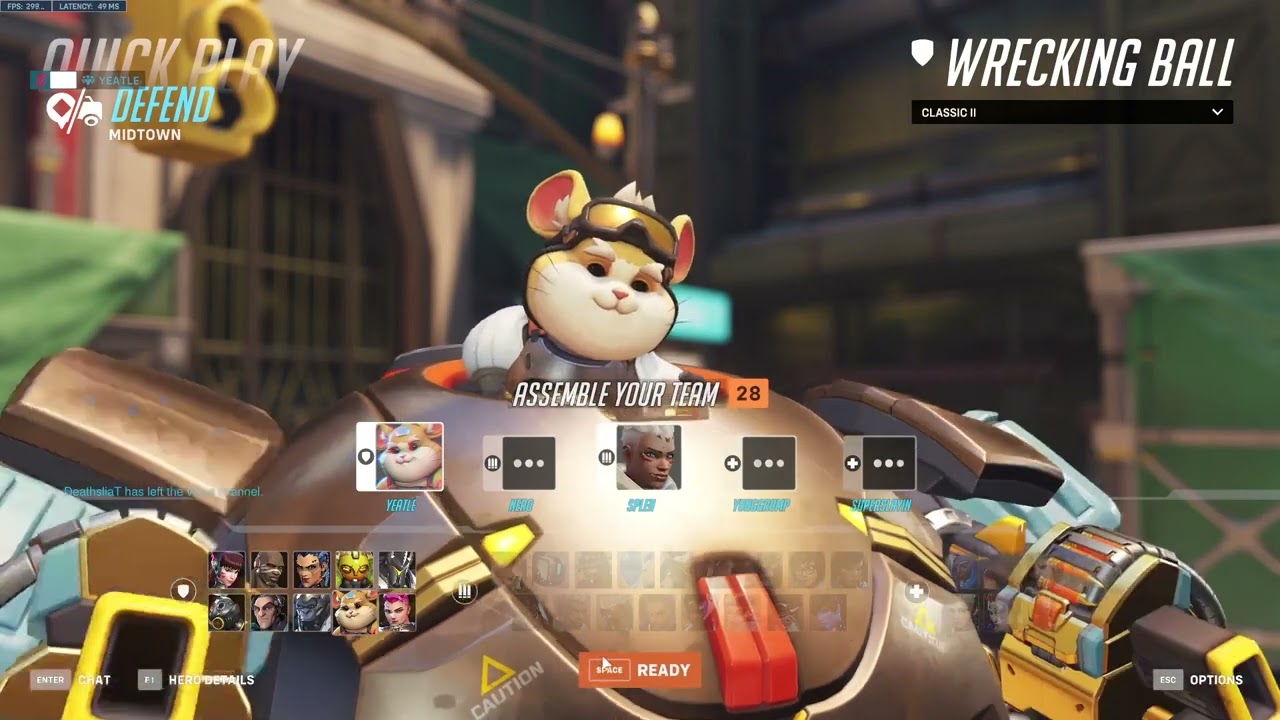 OW 2 YEATLE HAMMOND MIDTOWN OVERWATCH 2 PVP GAMEPLAY - YouTube