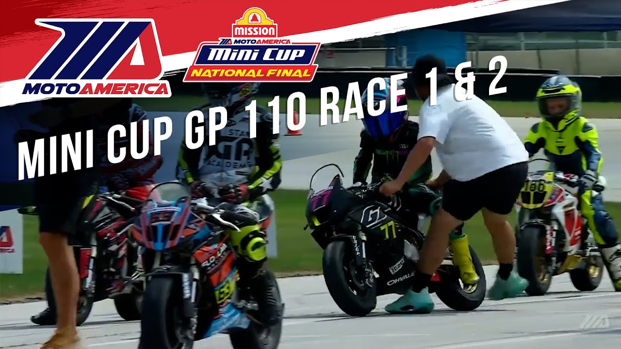 Mission Mini Cup GP 110 Race 1 & 2 at National Final 2025 - FULL RACES ...