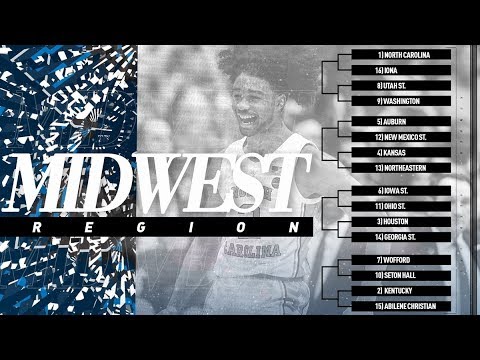 March Madness 2019: Midwest bracket revealed - YouTube
