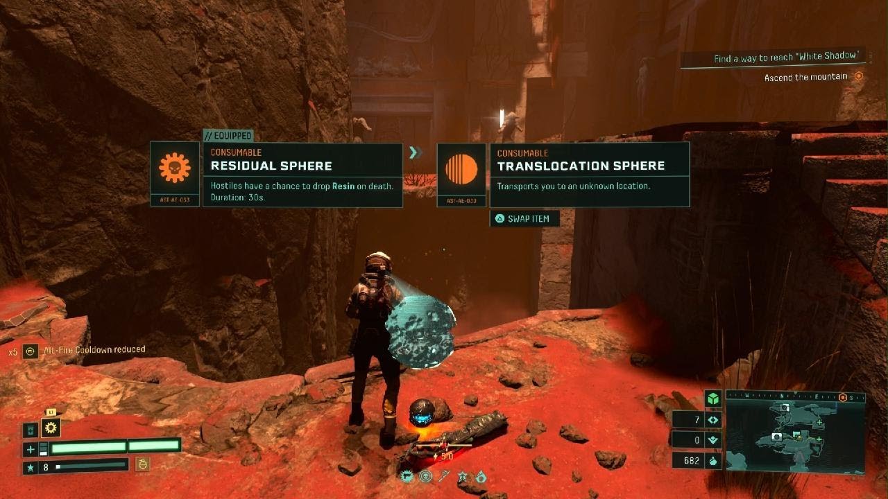 Returnal - Translocation Sphere lead to surprise Mini-Boss - YouTube