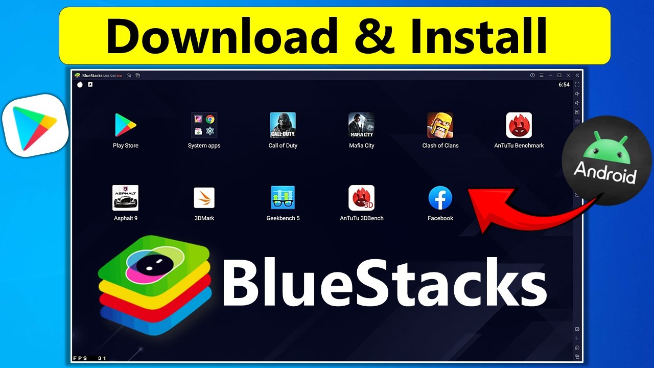 how to download bluestacks in laptop | bluestacks kaise download kare ...